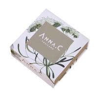 China Luxury White Card Cosmetic Packaging Box Lightweight Flip Gift Box Fashionable for sale