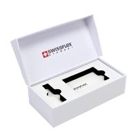 China White Card Watch Gift Box Hot Stamping Logo Waterproof With EVA Inside for sale