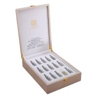 China Customized Cosmetic Packaging Box Secondary Polishing Essence Bronzing Skincare Product Box for sale