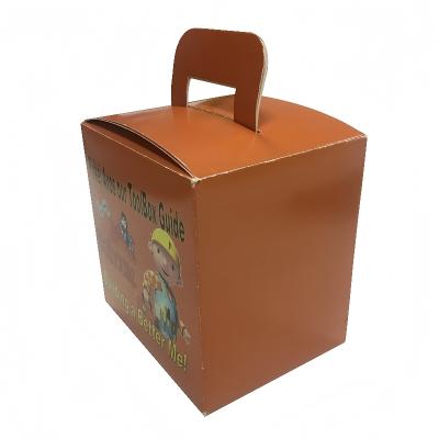 China Customized Cute Window Toy Box Portable And Printable Toy Packaging Box for sale