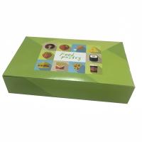 China Customized Food Packaging Box Small Batch Printing Window Sandwich Paper Box for sale