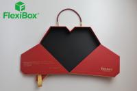 China Luxury Heart-Shaped Magnetic Gift Box with Detachable Woven Leather Handle for Premium Packaging for sale