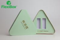 China Premium Triangular Smart Electronic Product Packaging Box with Flip-Top Opening and Customizable Interior for sale
