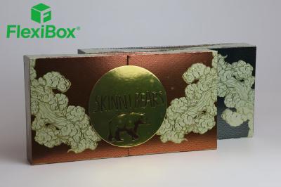 China Customized Luxury Magnetic Gift Box with Oriental Cultural Elements and High-Quality Rigid Paperboard for sale