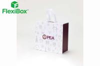 China White Eco-Themed Foldable Magnetic Gift Box for Premium Brand Packaging for sale