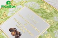 China Rigid Lid-and-Base Chocolate Gift Box with Dual-Style Designs and Food-Grade Inserts for Premium Food Gifting for sale