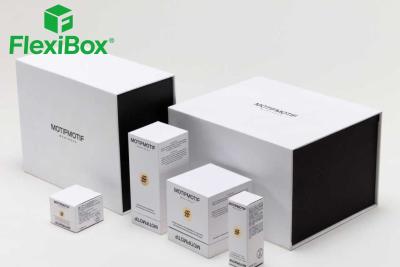 China Black Gold Pattern Luxury Magnetic Gift Box with Customizable Inserts for Premium Packaging for sale