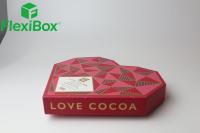 China Irregularly Shaped Heart Rigid Box Structure with Rich Surface Finishes Chocolate Packaging Box for Valentine's Day Gifts for sale