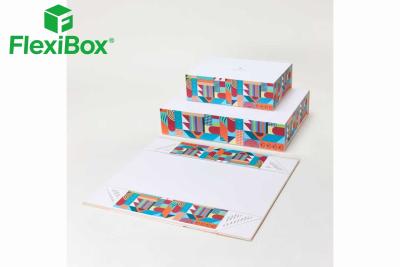 China Luxury Flat Pre-folded Magnetic Gift Box with Concealed Magnetic Closure and Book-Style Unboxing Experience for sale