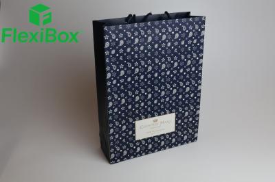 China Luxury Custom Brand Visual Paper Tote Bag with Reinforced Bottom Structure and Multiple Handle Material Options for sale