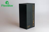 China Custom Whisky Packaging Box with Lid & Base Box Structure and Gold Foil Stamping for Luxury Spirits Gift Box for sale
