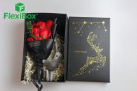 China Custom Black Rigid Gift Box with Gold Foil Stamping and Lid & Base Box Structure for Luxury Packaging for sale
