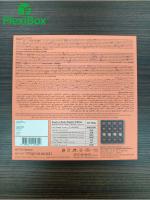 China Luxury Chocolate Gift Box with Lid-and-Base Structure, Food-Grade Packaging, and Gold Foil Stamping for sale