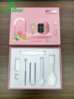 China Clamshell Design Gift Box with Custom EVA Insert and Full-Color Printing for Smartwatch and Jewelry Sets for sale
