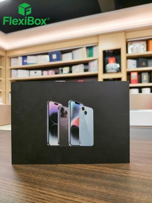 China Premium Rigid Smartphone Gift Box with Custom Protective Inserts and High-Definition Visuals for Electronics Packaging for sale