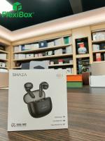 China Customizable Printing Wireless Earphone Color Box with Hang Tab Option and High Information Capacity for sale
