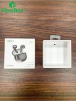 China Customizable Printing Wireless Earphone Color Box with Hang Tab Option and High Information Capacity for sale