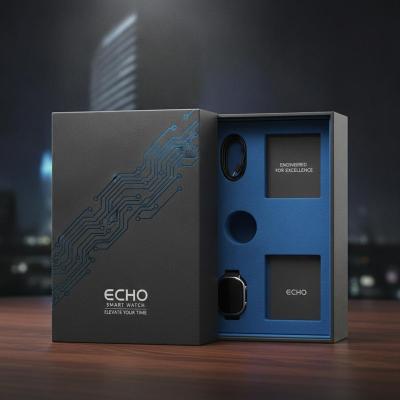 China Custom Inserts Smart Watch Packaging Box with Premium Visual Presentation and Brand Value Communication for sale