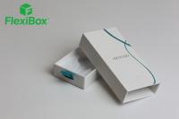 China White Specialty Paper Drawer-Style Cosmetic Packaging Box with Custom Shaped Blister Insert for sale