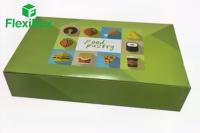 China Custom Cartoon Print Rigid Structure Food Gift Box with Food-Grade Inserts for Snacks for sale