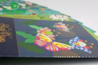 China Custom Festival Red Packet with High-grammage Cardstock, Hot-stamping and Embossing, and Multilingual Printing for Hari Raya and Chinese New Year for sale