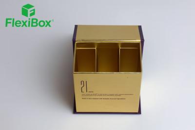 China Flip-Top Food Gift Box with Book-Style Rigid Flip Box Structure and Food-Grade Insert for Premium Chocolate and Tea Packaging for sale
