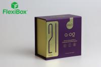 China Flip-Top Food Gift Box with Book-Style Rigid Flip Box Structure and Food-Grade Insert for Premium Chocolate and Tea Packaging for sale