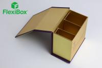 China Flip-Top Food Gift Box with Book-Style Rigid Flip Box Structure and Food-Grade Insert for Premium Chocolate and Tea Packaging for sale