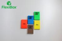 China Foldable Two-Piece Gift Card Packaging Box with FSC-Certified Recyclable Paper and Vibrant Color Options for Retail Gift Card Box Displays for sale