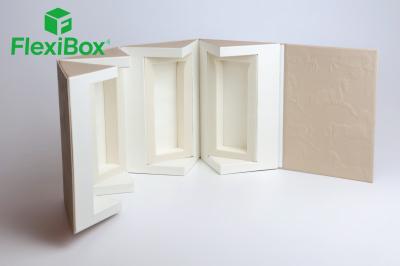 China Foldable Multi-Slot Paper Gift Box with Embossed Horse Pattern and Multi-Compartment Separation Rigid Gift Box for sale