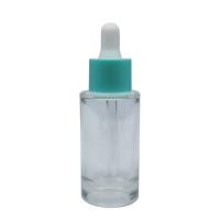 China 30ml 50ml Essential Oil Glass Dropper Bottles With Glass Pipette for sale