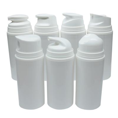 China Plastic Cosmetic Airless Bottles Recyclable Airtight Packaging 15ml 100ml for sale