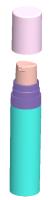 China Vacuum pump plastic airless bottle shatterproof 5ml 8ml 10ml for skincare cosmetics for sale