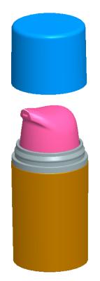 China Lightweight Plastic Airless Pump Bottles For Cosmetics 15ml 30ml 50ml for sale