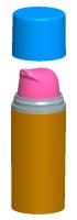 China Lightweight Plastic Airless Pump Bottles For Cosmetics 15ml 30ml 50ml for sale