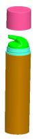 China PP Plastic Cosmetic Airless Bottles Refillable 30ml 50ml 100ml 150ml 200ml for sale