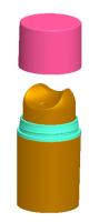 China Vacuum Pump PP Cosmetic Airless Bottles Shatterproof 30ml 50ml 100ml 150ml 200ml for sale