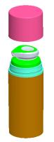 China PP Cosmetic Airless Bottles Travel Friendly 30ml 50ml 100ml 150ml 200ml for sale