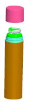 China PP Cosmetic Airless Bottles Travel Friendly 30ml 50ml 100ml 150ml 200ml for sale