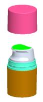 China PP Air Pump Cosmetic Bottles Shatterproof 30ml 50ml 100ml 150ml 200ml for sale