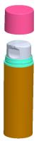 China Plastic Cosmetic Airless Bottles Lightweight 30ml 50ml 100ml 150ml 200ml for sale