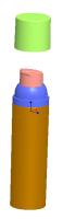 China Custom PP Cosmetic Airless Pump Bottles 15ml 30ml 50ml 75ml for sale