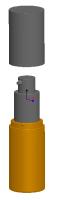 China Skincare Plastic Cosmetic Pump Bottle 15ml 30ml 35ml 50ml for sale