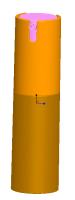China PETG Cap Plastic Airless Bottle 10ml 15ml 20ml 30ml For Dispensing Lotions for sale