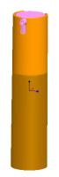 China PETG Cap Plastic Airless Bottle 10ml 15ml 20ml 30ml For Dispensing Lotions for sale