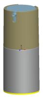 China Compact Travel Plastic Airless Bottle 30ml 50ml 80ml 100ml for sale