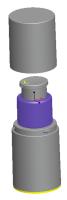 China Plastic Vacuum Pump Bottle Cosmetic Cylinder 30ml 50ml 80ml 100ml for sale