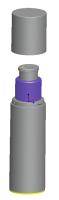 China Plastic Vacuum Pump Bottle Cosmetic Cylinder 30ml 50ml 80ml 100ml for sale