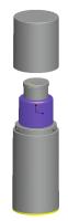 China Plastic Vacuum Pump Bottle Cosmetic Cylinder 30ml 50ml 80ml 100ml for sale