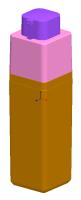 China Rectangular ABS Cosmetic Airless Bottles Lightweight 15ml 30ml for sale